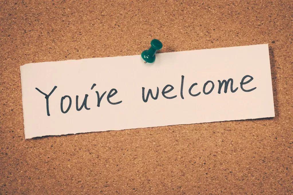 You Are Welcome you-are-welcome