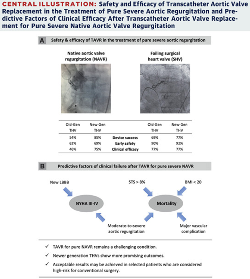 TAVR治疗主动脉瓣反流的研究进展 - 知乎