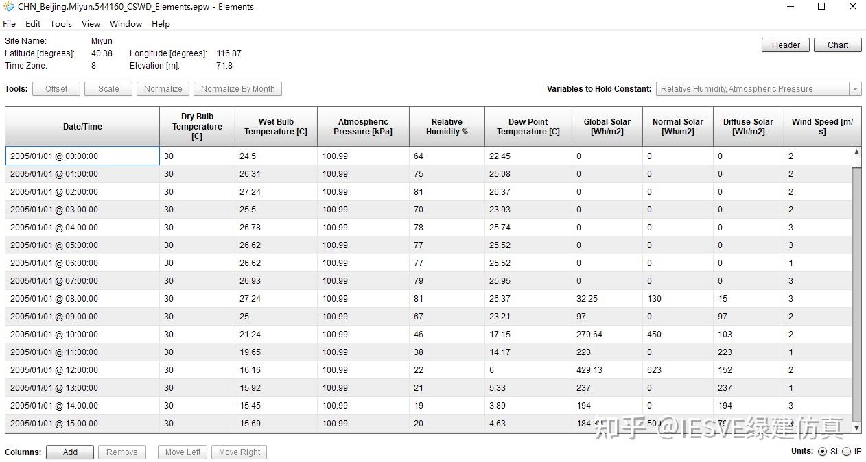修改EPW气象参数包的三种方式 - 知乎