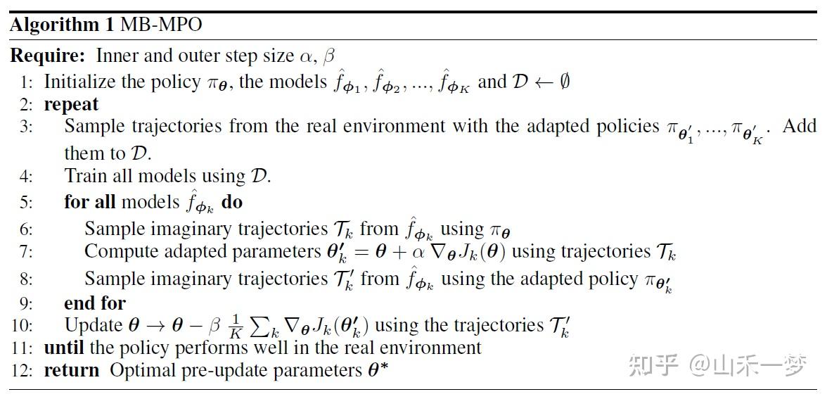 Model-based 3：Model-Based Reinforcement Learning via Meta-Policy Optimization(ME-MPO) - 知乎