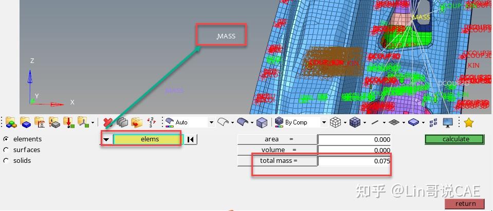 【Hypermesh联合Abaqus仿真】质量单元 - 知乎