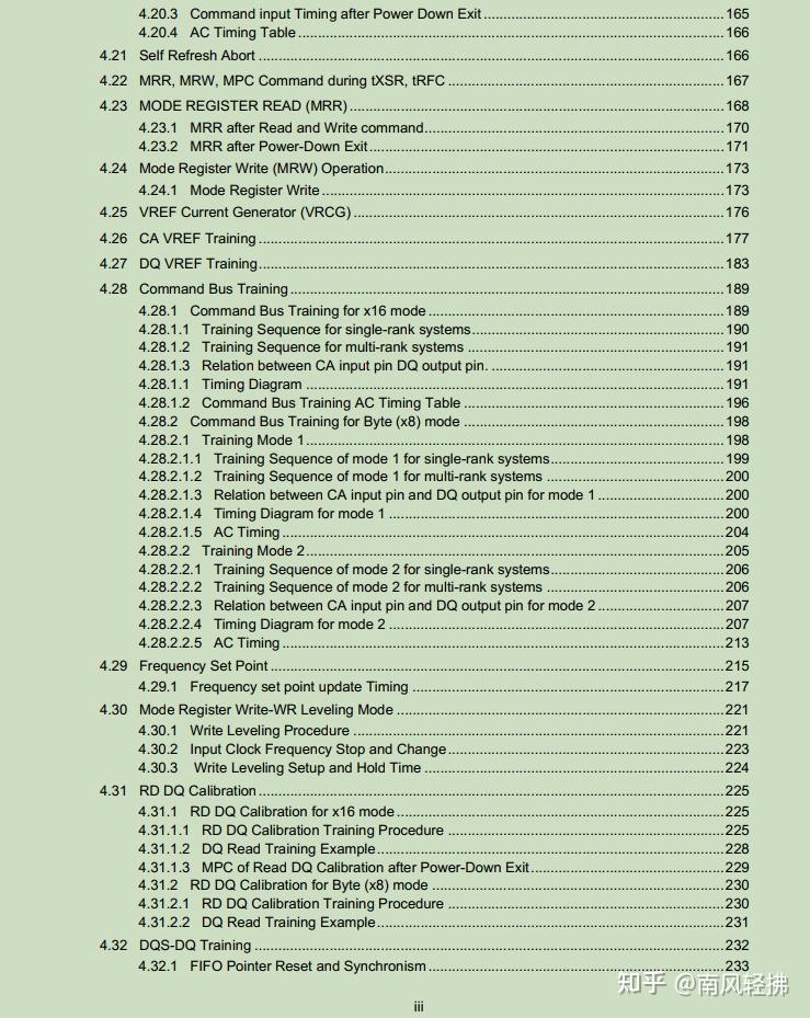Lpddr4 协议学习 知乎 