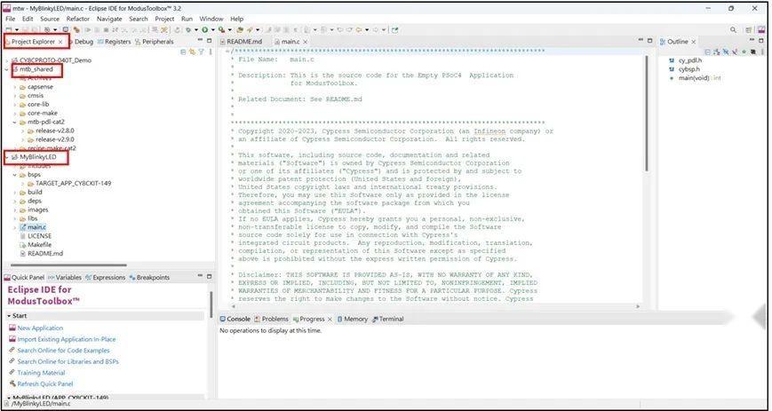 Infineon PSoC 4 CapSense ModusToolbox IDE -程式创建篇 - 知乎