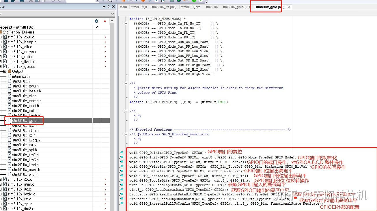 STM8单片机GPIO口的驱动深度解析 - 知乎