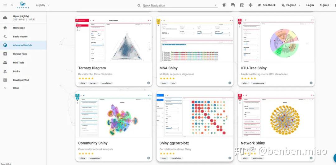 生信分析云平台Hiplot和程序BioSciTools - 知乎