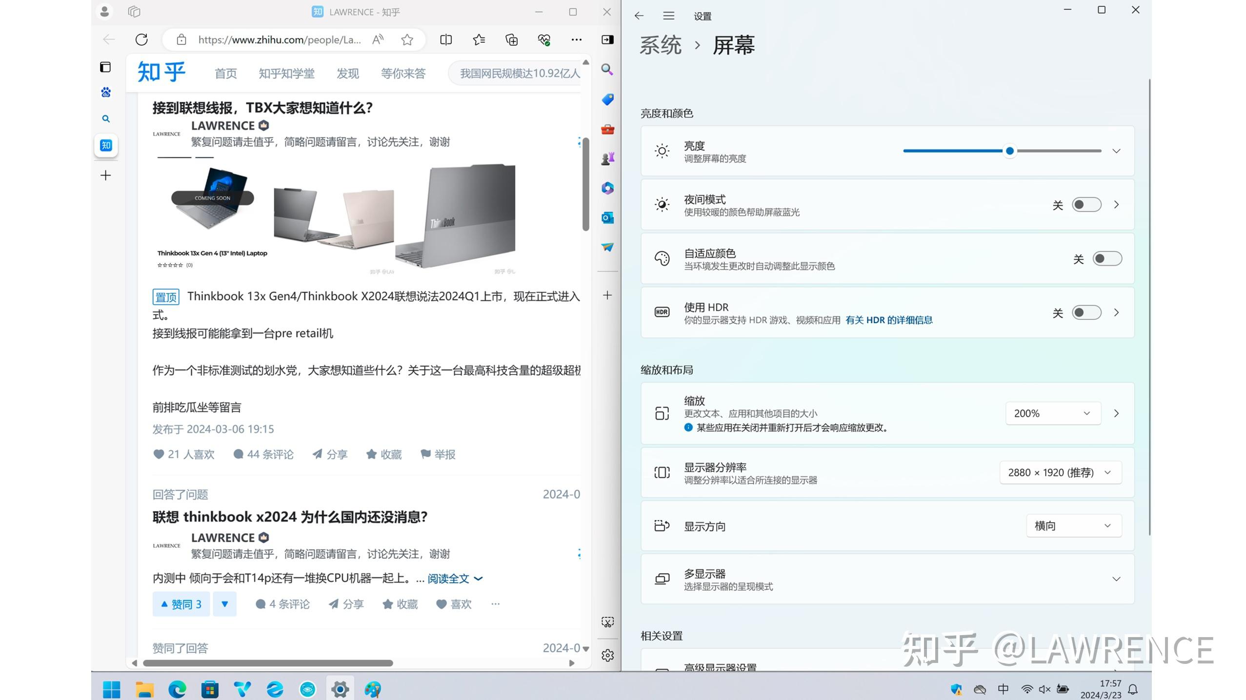 灰白幽灵-Thinkbook X IMH实测 | 1kg级笔电模范生? - 知乎