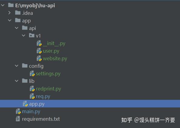 利用Python Flask蓝图加自定义蓝图划分优雅的目录结构 - 知乎
