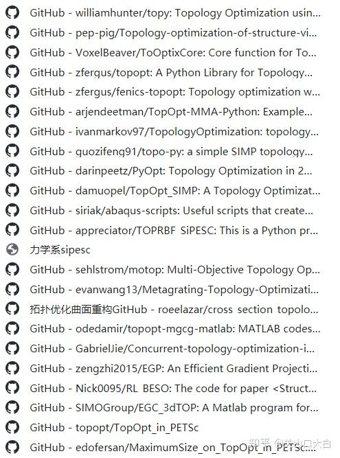 拓扑优化篇（三）——拓扑优化的程序开发、二次开发 - 知乎