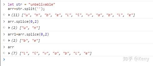 split（），splice（），slice（）的区别与应用 - 知乎