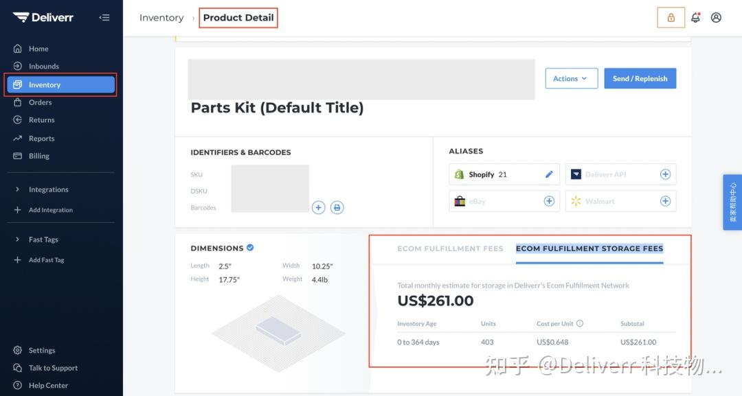 Deliverr库存移除服务以及仓储费用调整 - 知乎