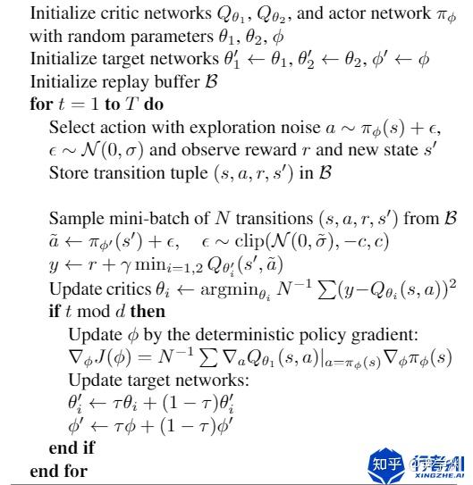 浅谈TD3：从算法原理到代码实现 - 知乎