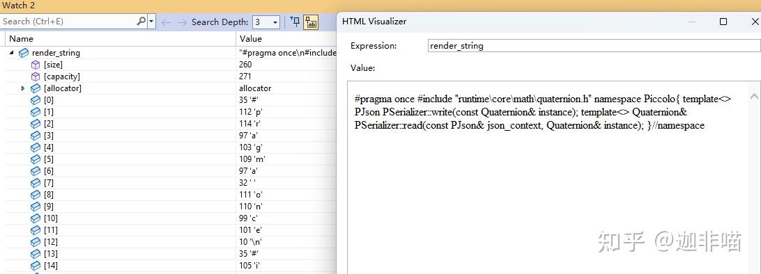 VS2022+游戏引擎Piccolo+MetaParser::generateFiles简单测试 - 知乎