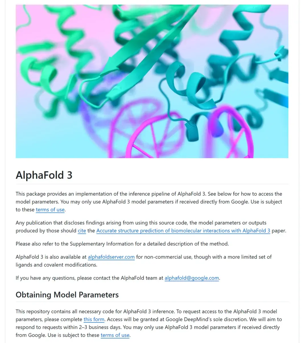 AlphaFold3开源了！所有人均可下载代码，有望颠覆当前药物研发模式 - 知乎