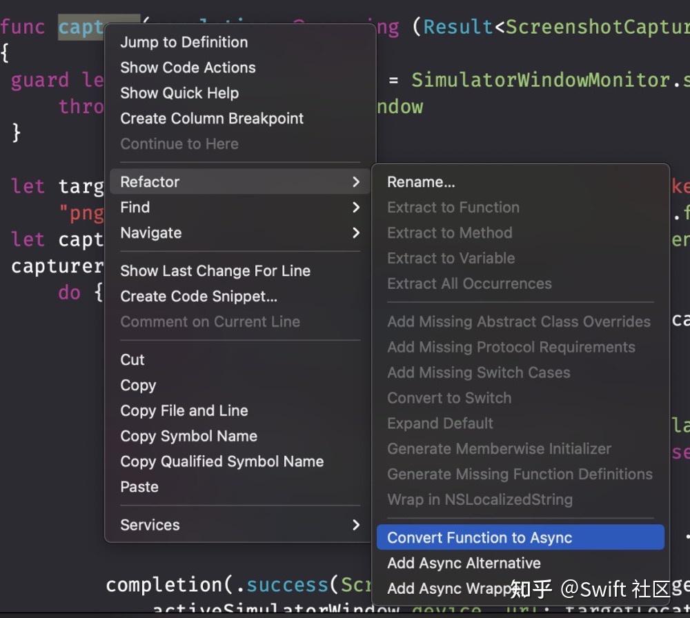 Swift 中的 async/await ——代码实例详解 - 知乎