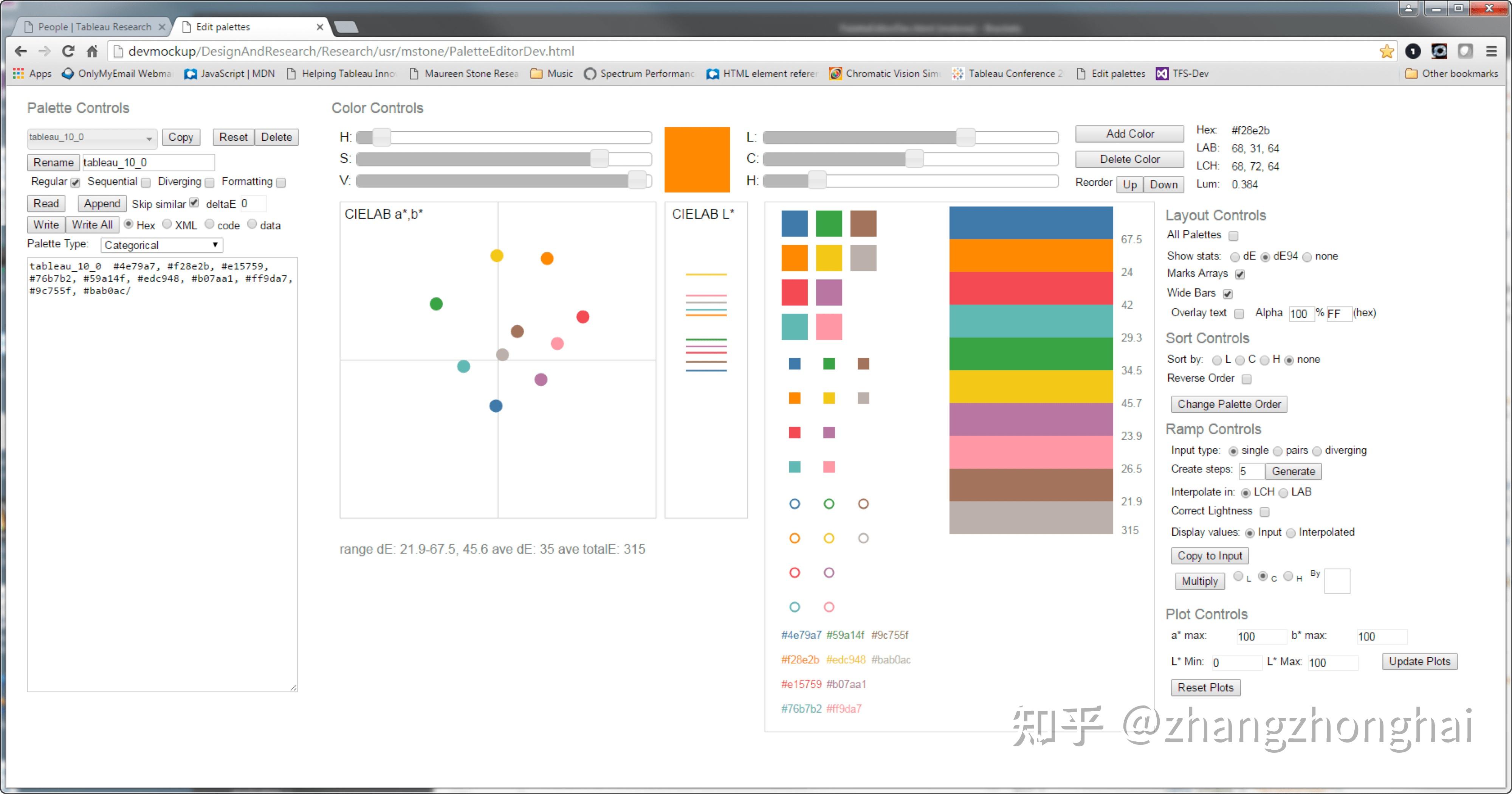 如何用HCL色彩空间构建更具逻辑性的色板 - 知乎