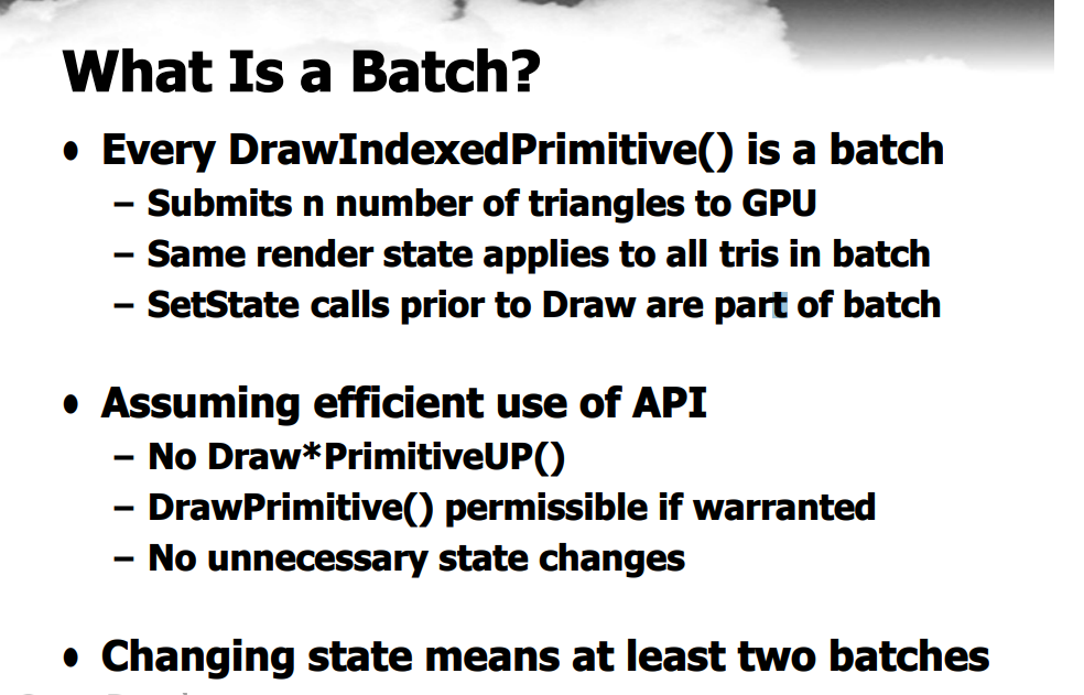 DrawCall和Batch - 知乎