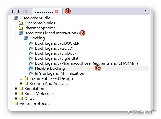 分子模拟软件Discovery Studio教程(三)：全柔性受体-配体对接技术 - 知乎