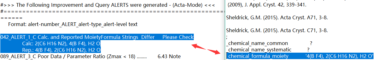 CheckCIF-C级警报PLAT042处理案例 - 知乎
