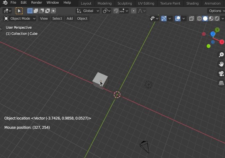 本来只是个鼠标跟随效果，干脆以后把Blender搞成交互软件吧！ - 知乎