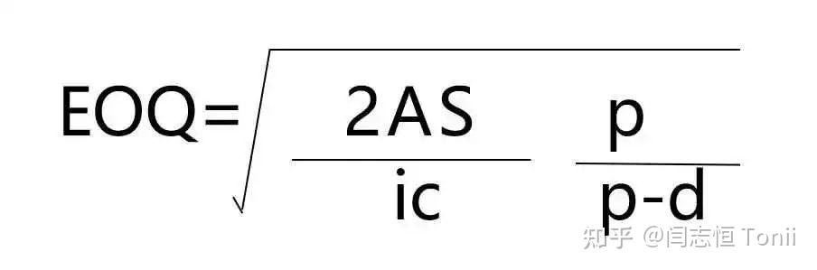 关于EOQ模型变形，你了解多少？ - 知乎