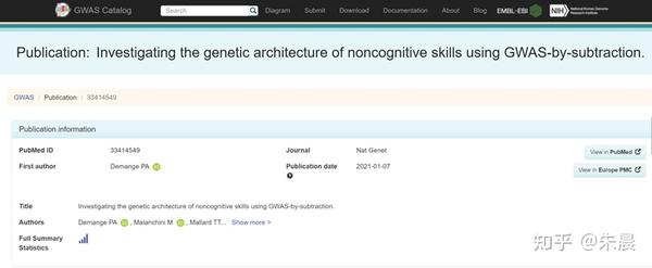 【MR干货】如何下载IEU GWAS database未收录的GWAS结果【R中TwoSampleMR应用方法见文末】 - 知乎