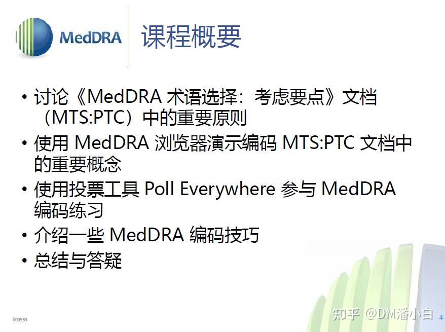 MedDRA MSSO培训视频合集介绍 - 知乎