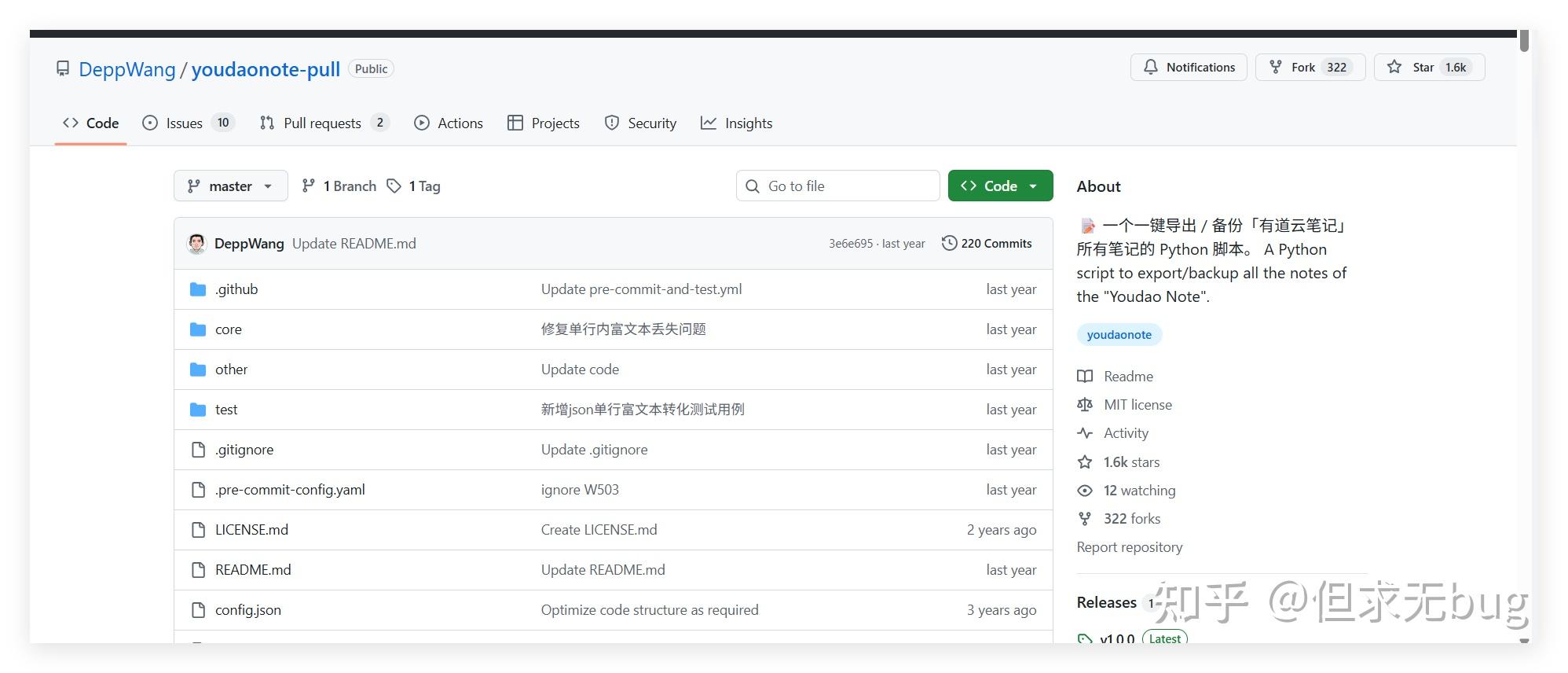有道云笔记导出为Markdown格式的工具：youdaonote-pull - 知乎