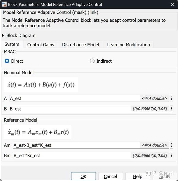 模型参考自适应控制（Model Reference Adaptive Cntrol） - 知乎