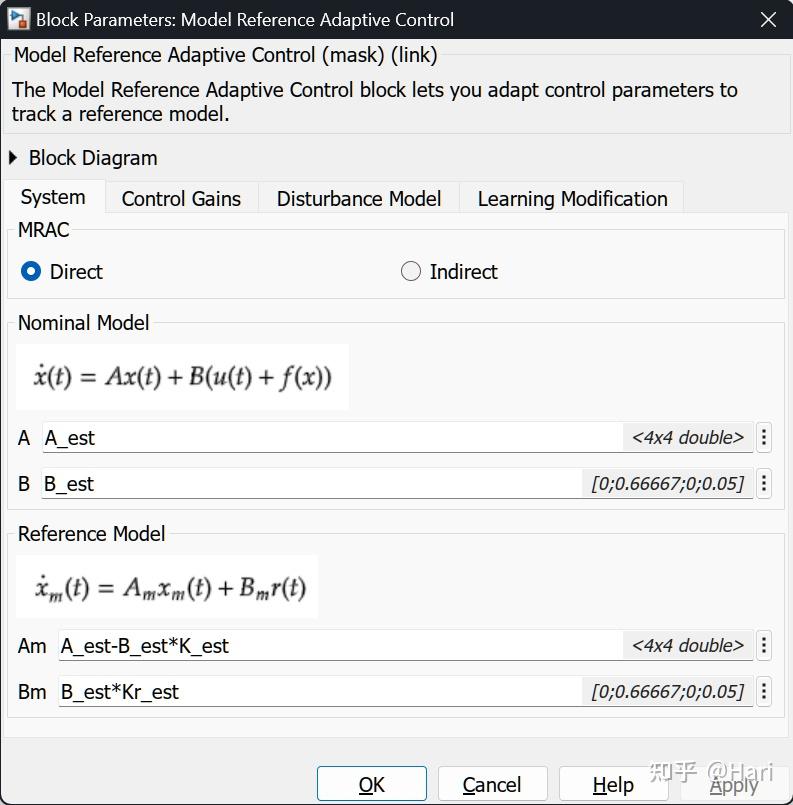 模型参考自适应控制（Model Reference Adaptive Cntrol） - 知乎