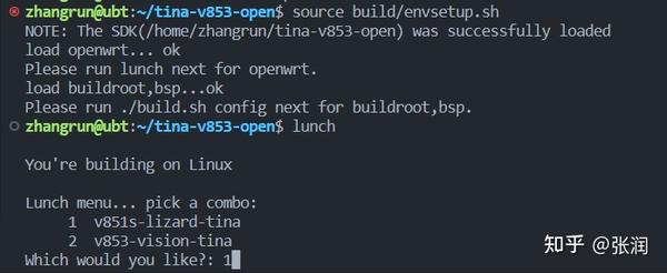 全志V851S-tina-linux源码下载&编译 - 知乎