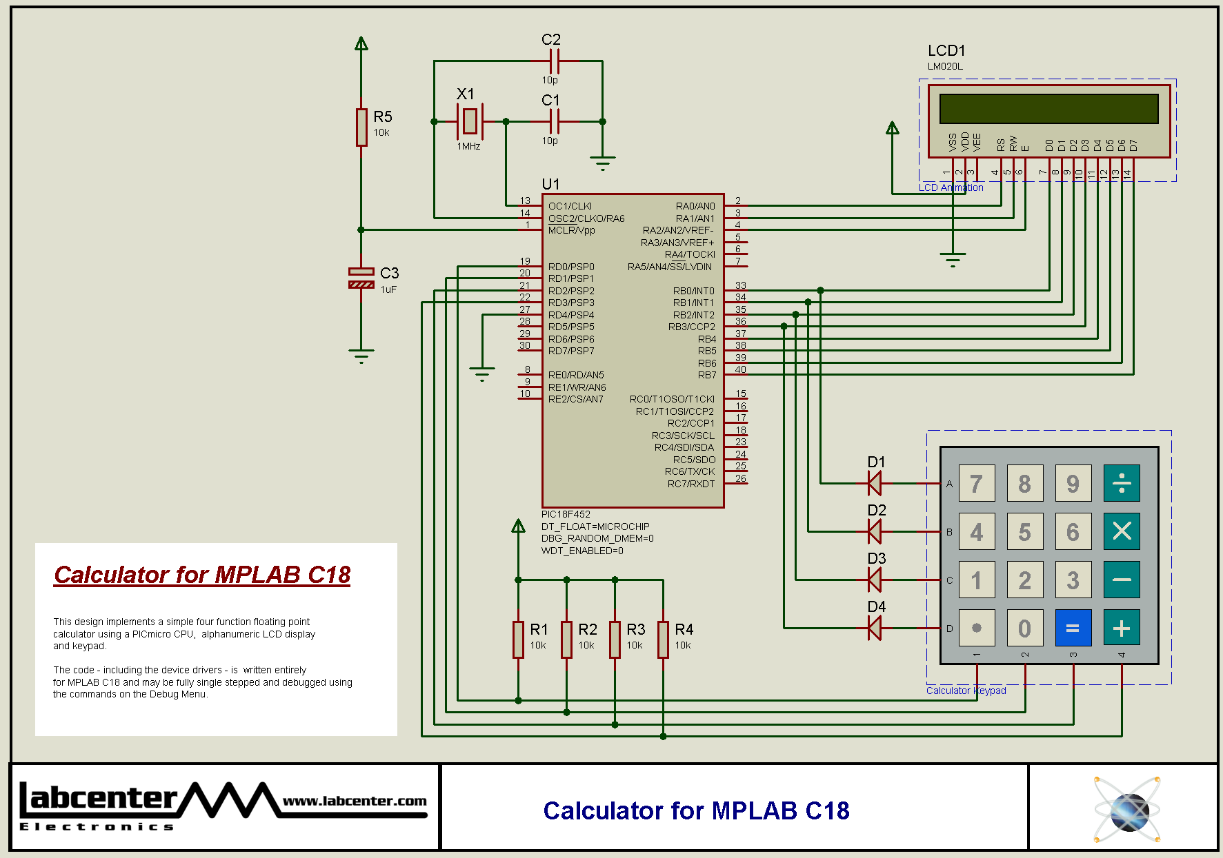 Proteus设计：读取矩阵键盘 - 知乎