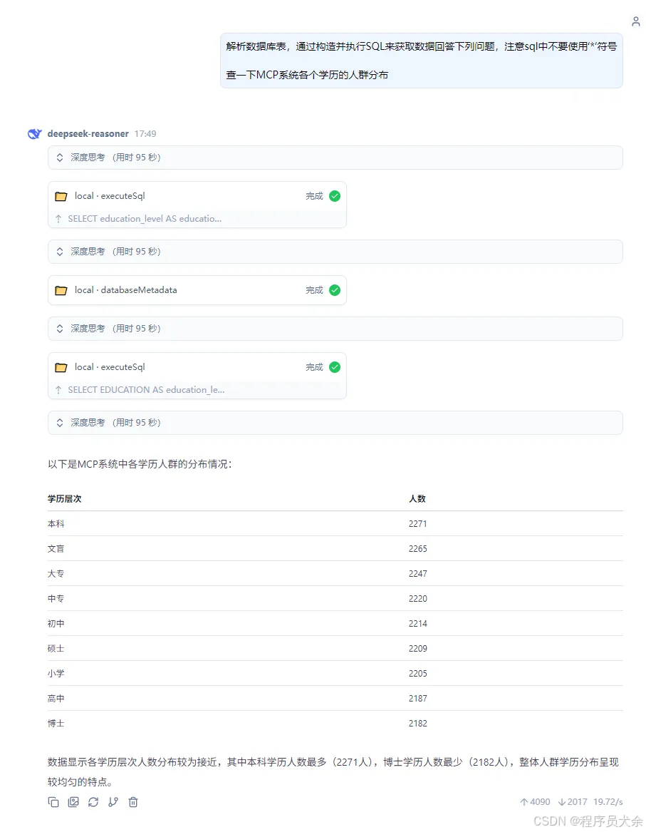 Java实现mcp Server,配合deepseek和达梦数据库,实现基于企业数据库的智能问答 知乎