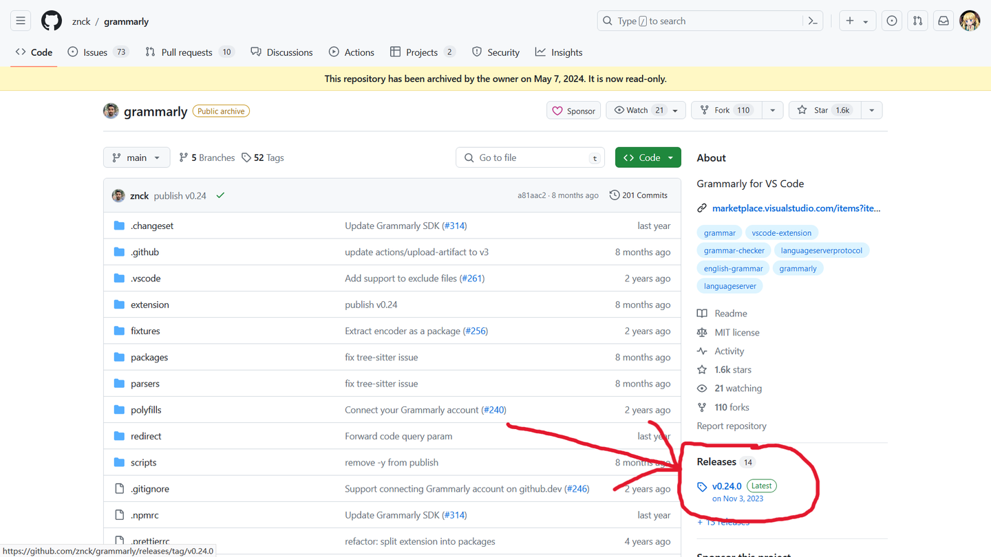 在 VSCode 中使用 Grammarly (2024.6) - 知乎