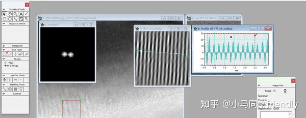 【科研干货】TEM晶格条纹测量及上色教程 - 知乎