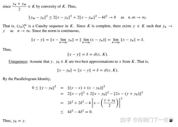 泛函分析笔记-Chapter 3 Hilbert spaces（希尔伯特空间） II部分 - 知乎
