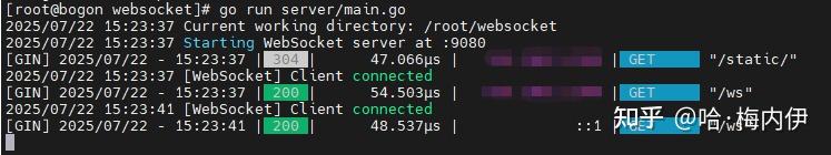 基于websocket与Go的Gin框架实现服务端定时向客户端推送消息 - 知乎