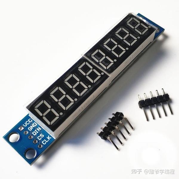 【雕爷学编程】arduino动手做（81） 8位led数码管模块 知乎 