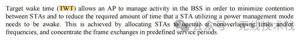 11AX省电 - TWT技术 - 知乎