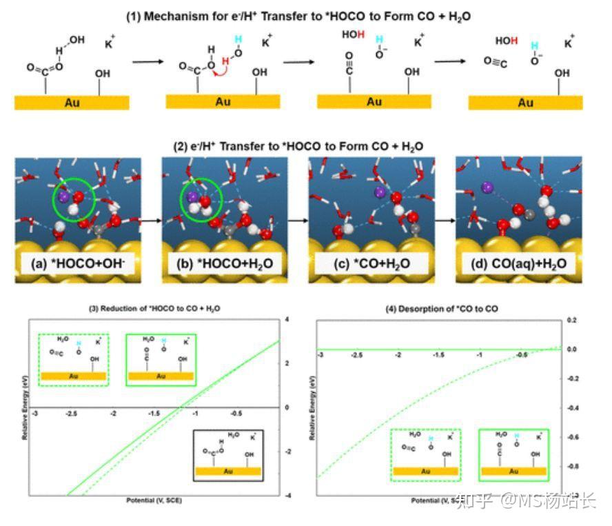 【计算】ACS Catalysis：KOH浓度影响和OH–在CO2电催化还原作用 - 知乎