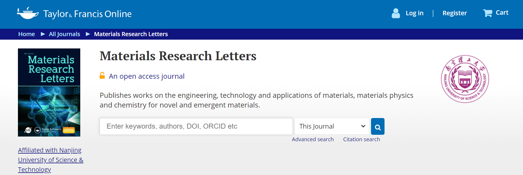 多本材料学期刊征稿中！欢迎学者朋友们踊跃投稿 - 知乎
