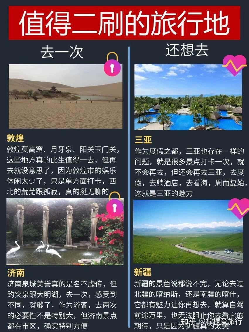 值得二刷的旅游地推荐 知乎