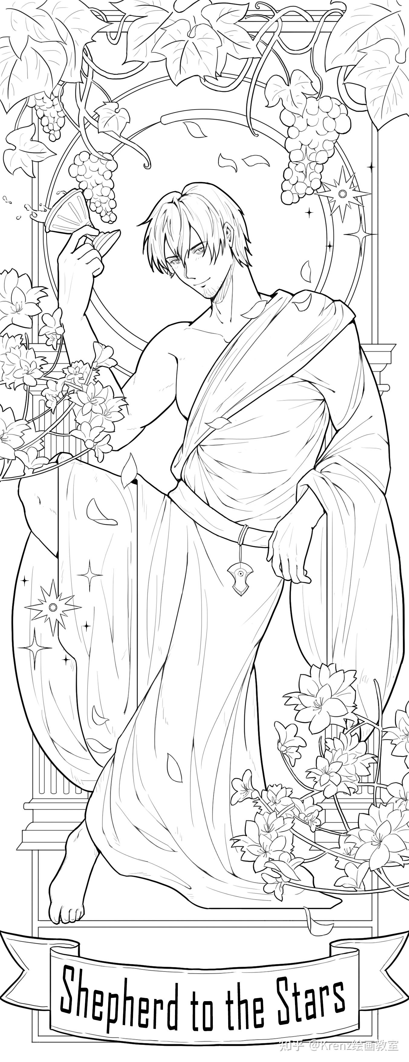 Krenz绘画教室【优秀作业心得】动态与构成-0085 - 知乎