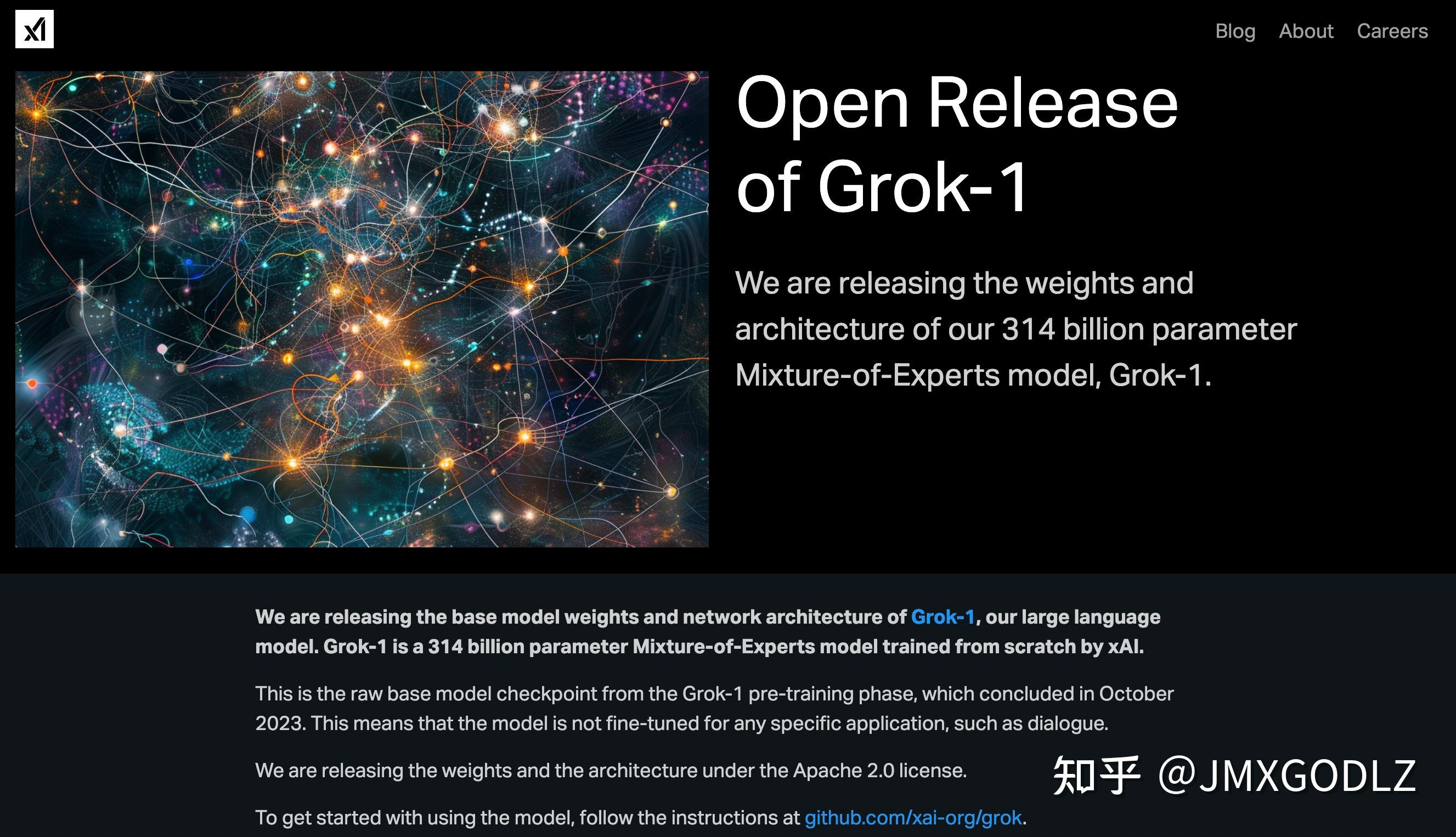 探秘Grok-1 - 马斯克旗下xAI开源的大模型，参数量3140亿 - 知乎