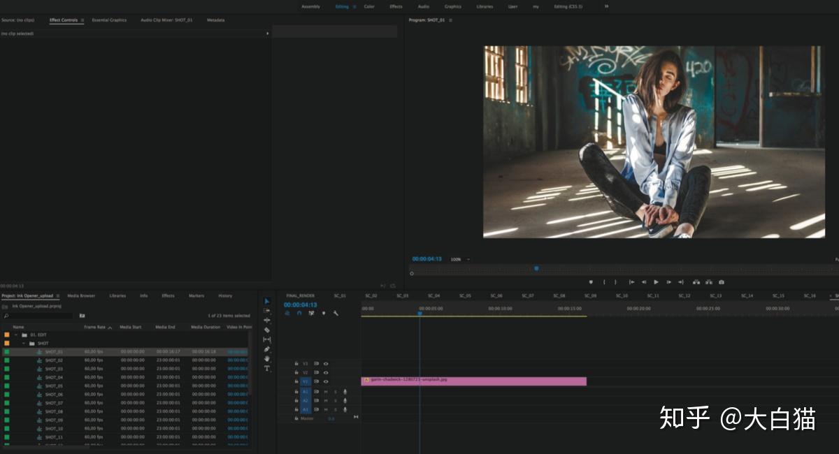 PR如何修改工程模板？premiere更改prproj模板 - 知乎