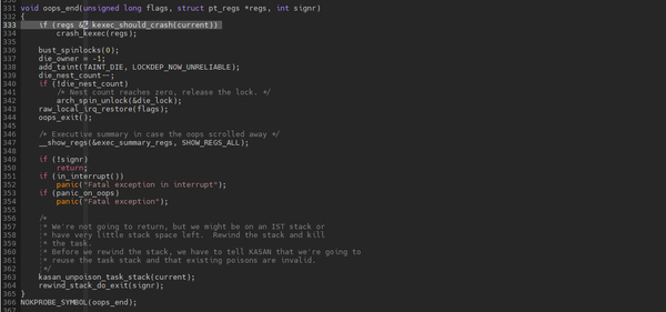 Linux内核panic核心执行逻辑 - 知乎
