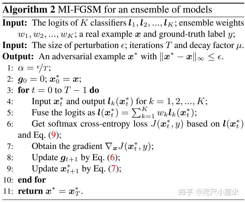 [论文笔记] MI-FGSM - 知乎