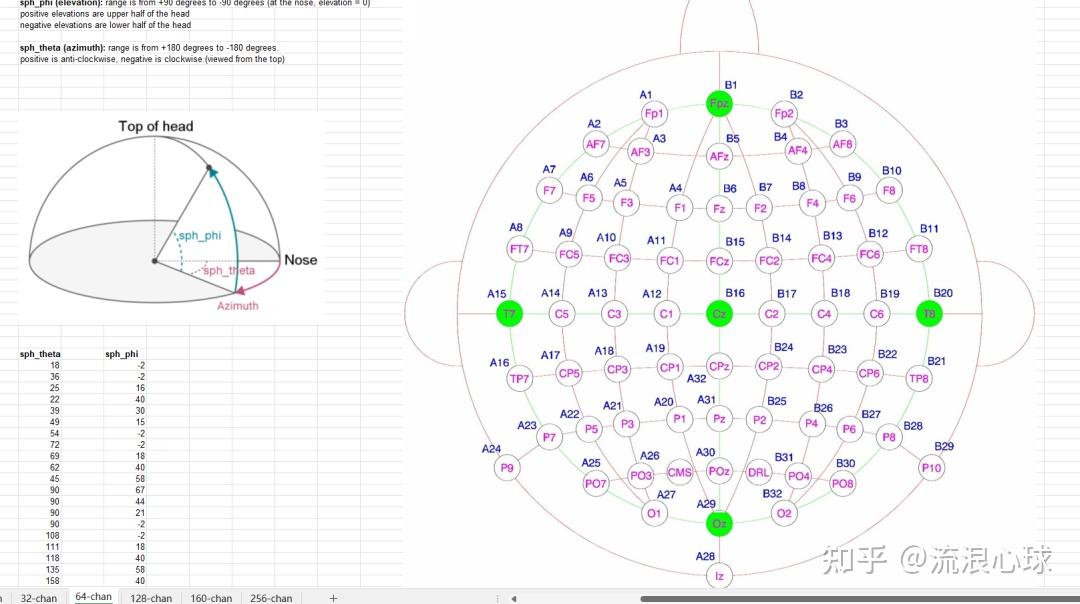 资源分享 || EEG电极导联详细定位参数 - 知乎