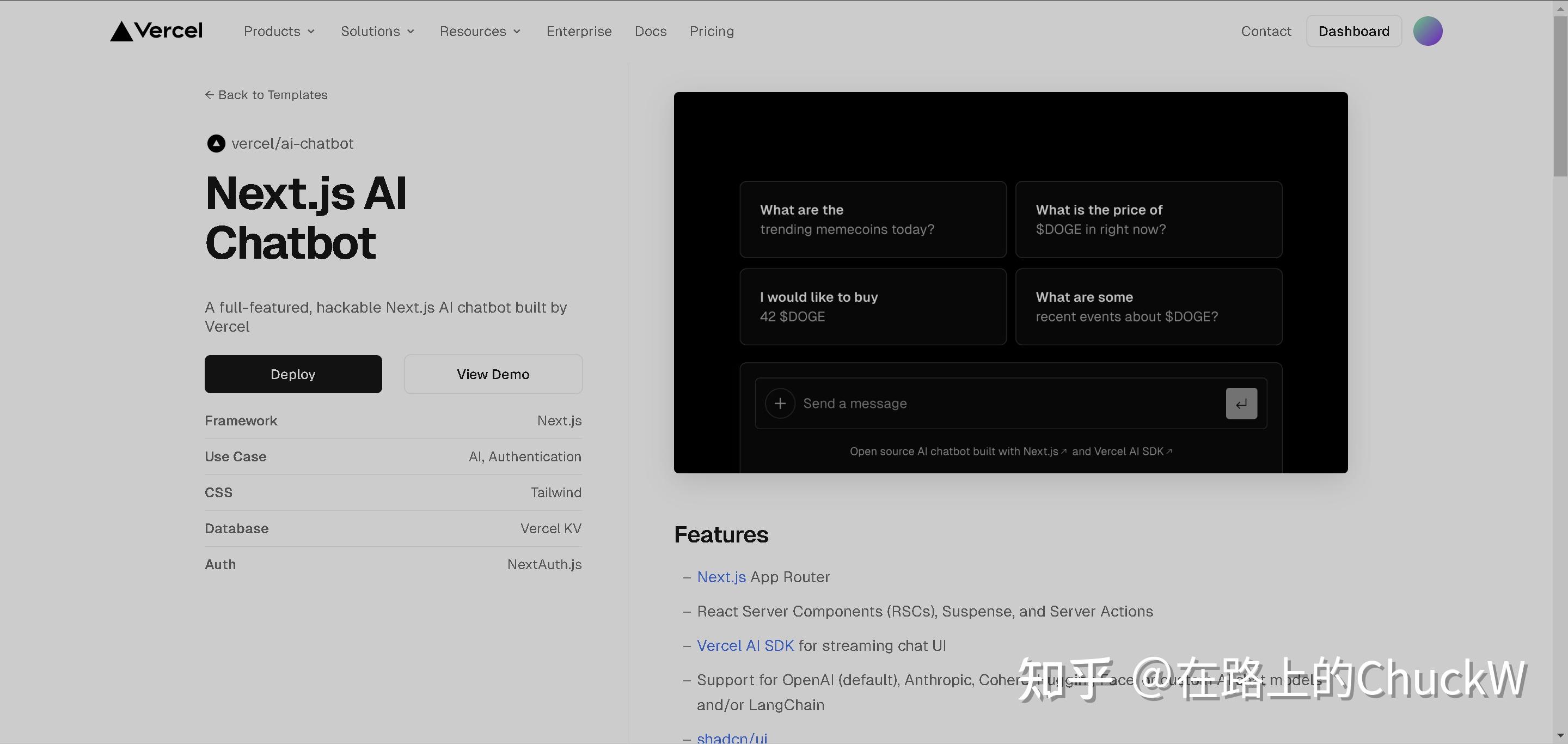 应用实践-在线 | 搭建智能助手网站流程：Vercel & Next.js & GitHub、Cloudflare - 知乎
