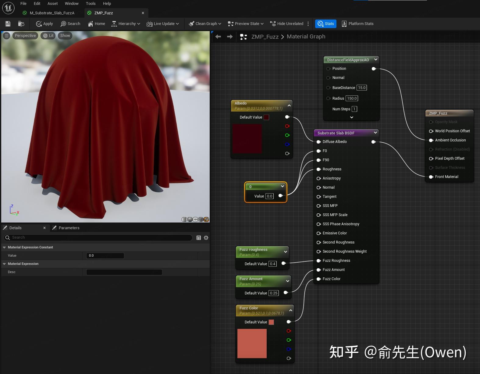 UE5 Substrate 01 基础材质-Slab和材质表面 - 知乎